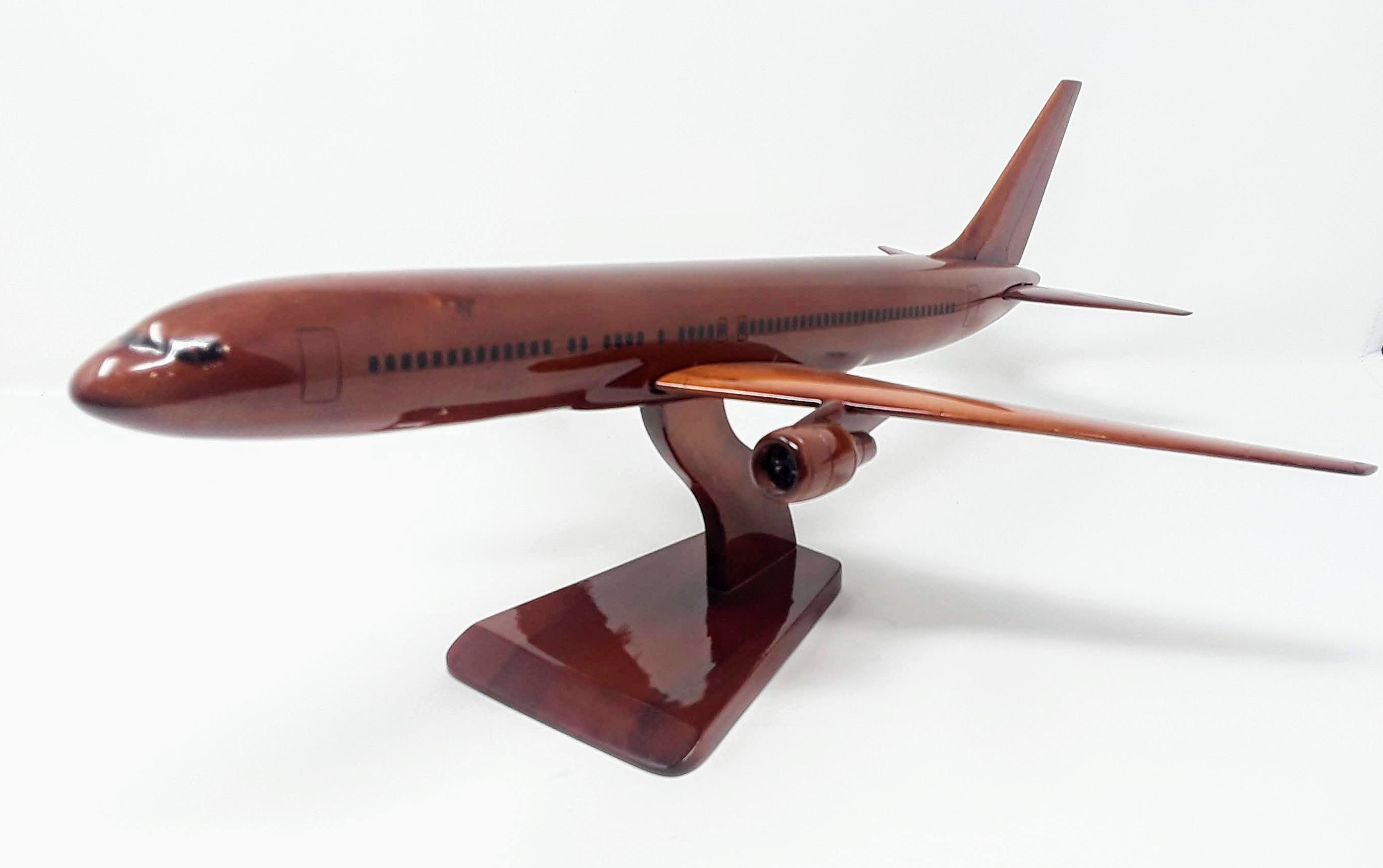 Boeing 767 Wood Model – Wood Art USA