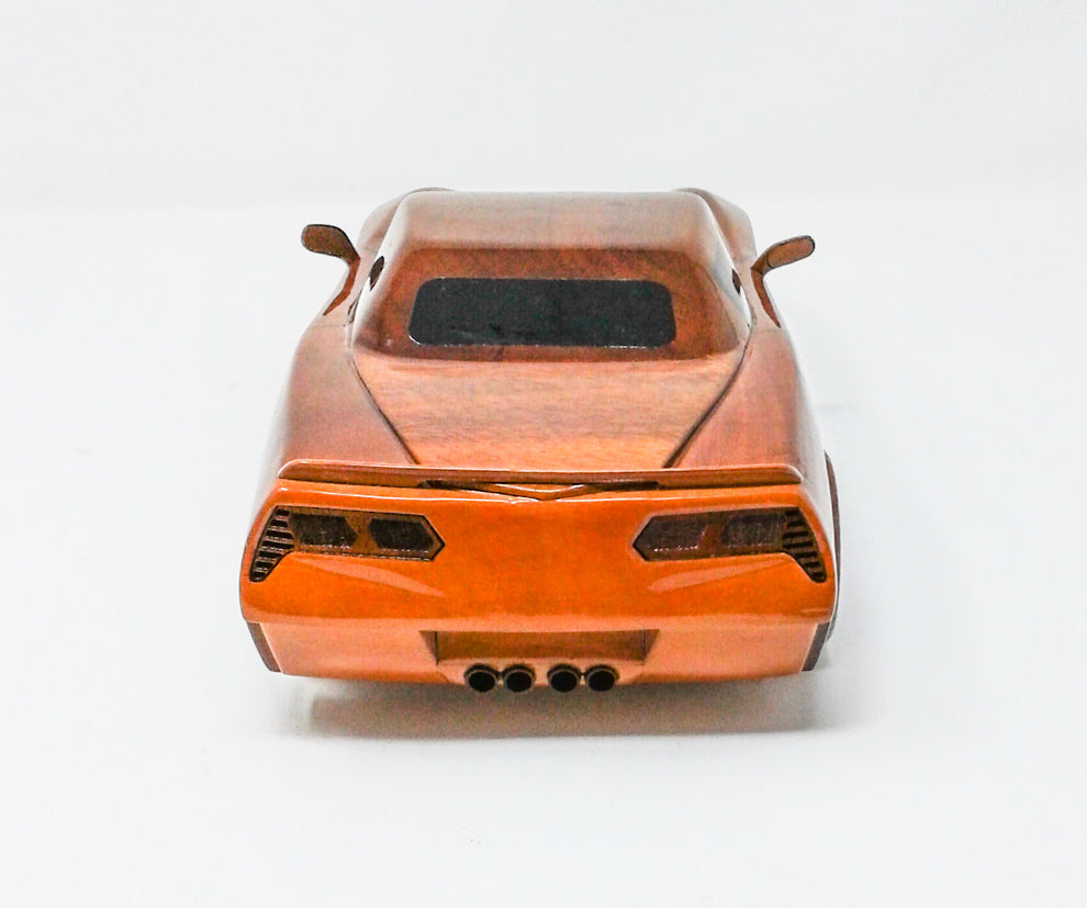 Corvette (late model) Wood Model – Wood Art USA