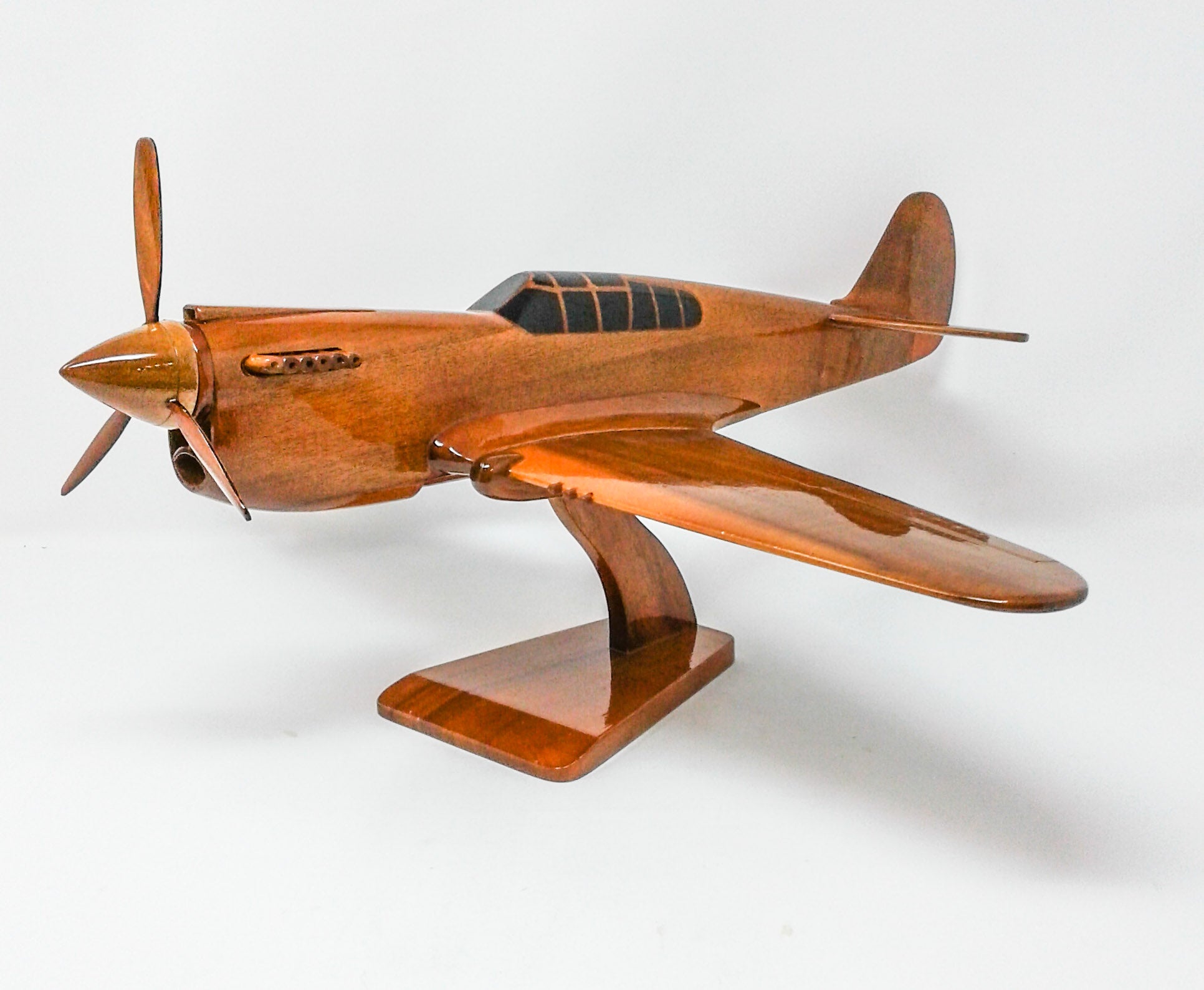 P-40 Warhawk Wood Model – Wood Art USA