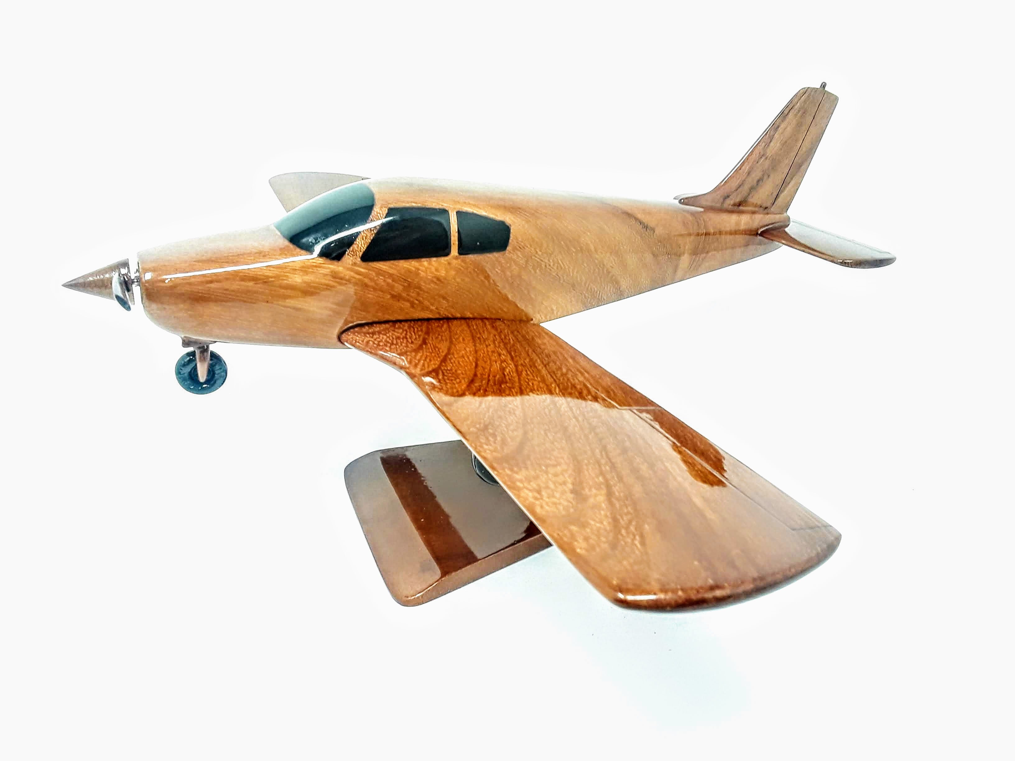 PA-28 Piper Cherokee Wood Model – Wood Art USA